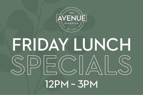 Friday Lunch Special – Randwick Club